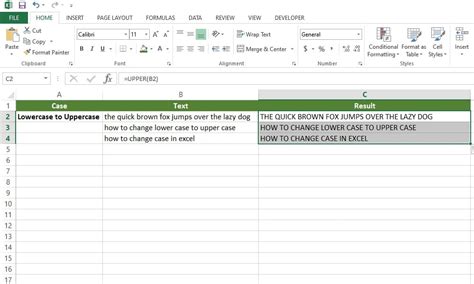 How To Change Text Case In Excel Upper Lower Proper Case