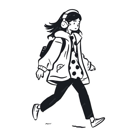 Premium Vector Late For Class