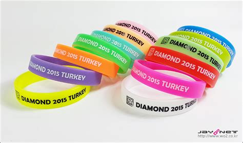 고무팔찌고무제작밴드인쇄팔찌 인사이드요가 Diamond 2015 Turkey 실리콘팔찌실리콘밴드인쇄밴드 네이버 블로그