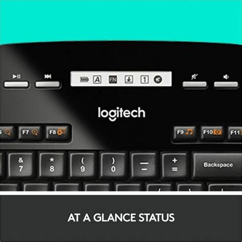 Logitech Mk710 Wireless Desktop Combo Usb Wireless Rf 2 40 Ghz Keyboard Black Usb Wireless
