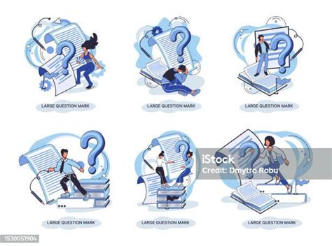 래지 물음표 문제 및 솔루션 개념 은유 질문 Faq 자주 묻는 도움말 고객 서비스 담당자에 대한 스톡 벡터 아트 및 기타 이미지