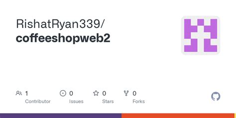 Github Rishatryan Coffeeshopweb