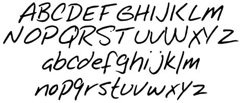 Notepad Font By FontRiver