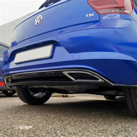 Vw Polo 8 Aw 18 On Gloss Black Rear Diffuser Max Motorsport