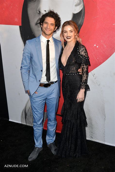 Lucy Hale Sexy Braless Actress Attends The Blumhouses Truth Or Dare
