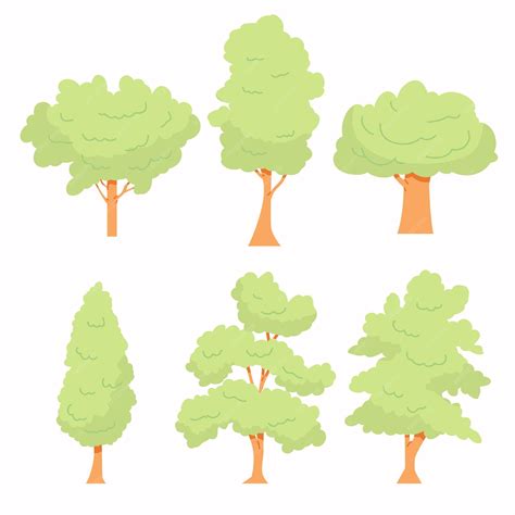 Simple Evergreen Tree Vector