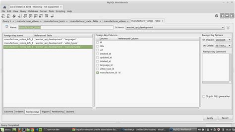 Nodejs Sequelize Does Not Create Hasmany Associations But Foreign