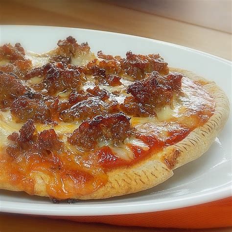 Easy Sausage Pizza Recipe At Nadine Boeding Blog