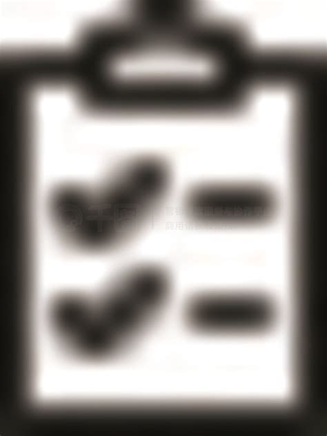 待办事项免抠元素 黑色剪影风格的待办事项列表图标 素材免费下载 12像素 Eps格式 编号42626590 千图网