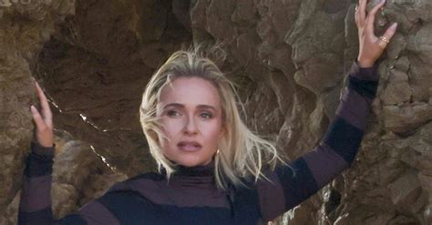 Hayden Panettieres Swimsuit Photoshoot On Malibu Beach January 2023