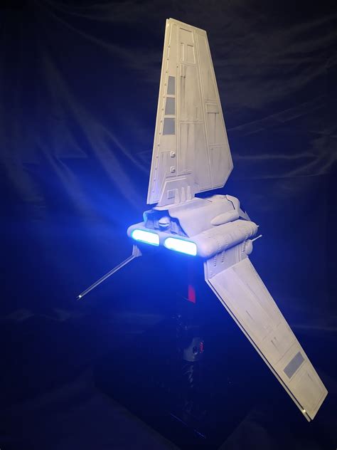 Mpc Lambda Class Imperial Shuttle Wcustom Lightsaber Base Rpf