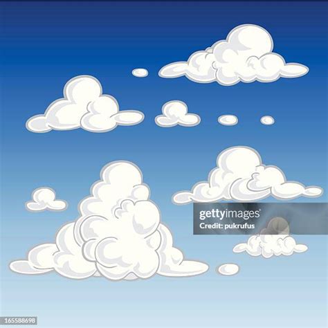 Cumulus Clouds Drawing Photos And Premium High Res Pictures Getty Images