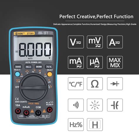 BSIDE ZT301/ 302 Digital Multimeter