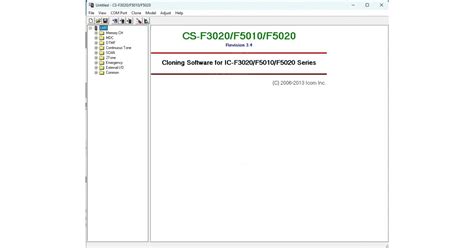Icom Ic F5011 Ic F6011 Programming Software Radiotronics Canada