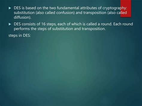Data Encryption Standards 1 Pptx