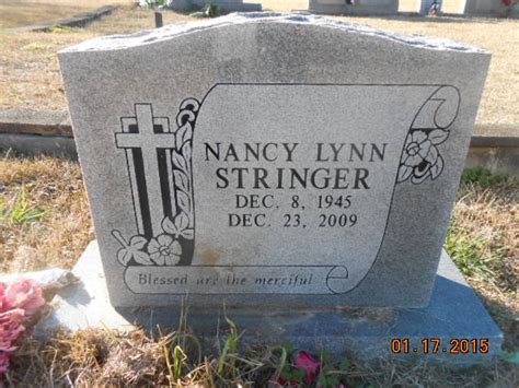 Nancy Lynn Mcdaniel Stringer 1945 2009 Find A Grave Memorial