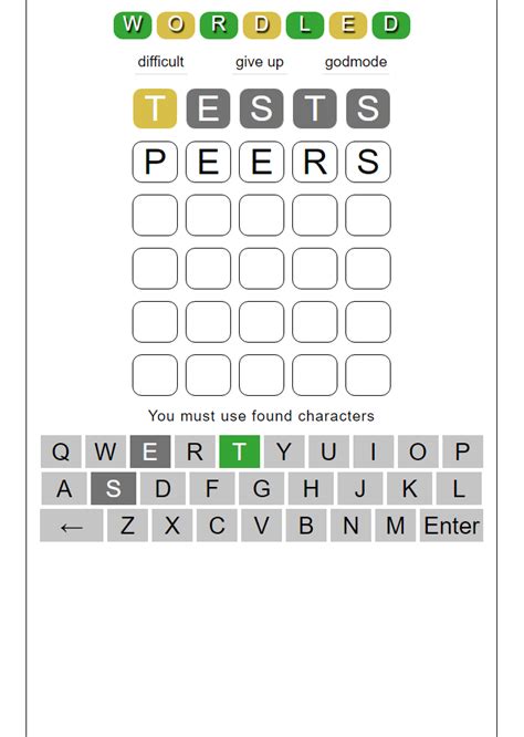 Github Milsaware Wordled A Wordle Based Game Made In Javascript
