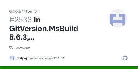 in gitversion msbuild 5 6 3 aftertargets getversion causes msbuild