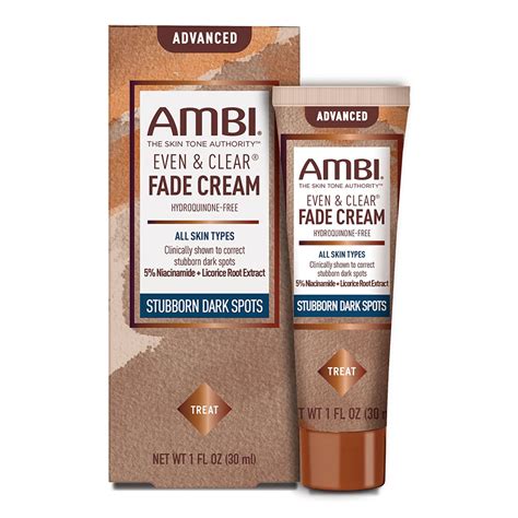 Ambi Even And Clear Advanced Fade Cream 1 Oz