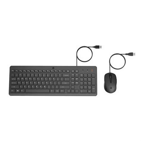 Hp 150 Wired Keyboard And Mouse Combo With Instant Usb Plug And Play Setup At ₹ 800 Piece