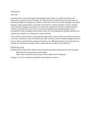 Unit 3 DB Docx Allie Maxwell Unit 3 DB Assembly Code Is A Low Level Programming Language Used