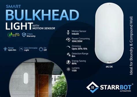 Motion Sensor Bulkhead Light At Rs 700piece In Pune Id 26754648691