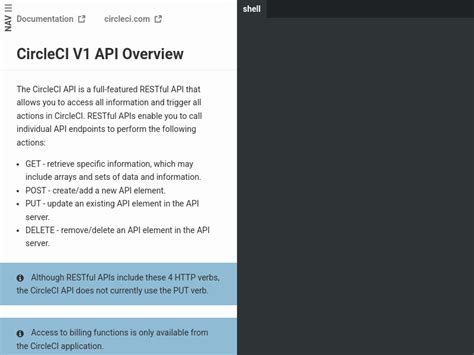 Circleci Api V1 Reference Api Details
