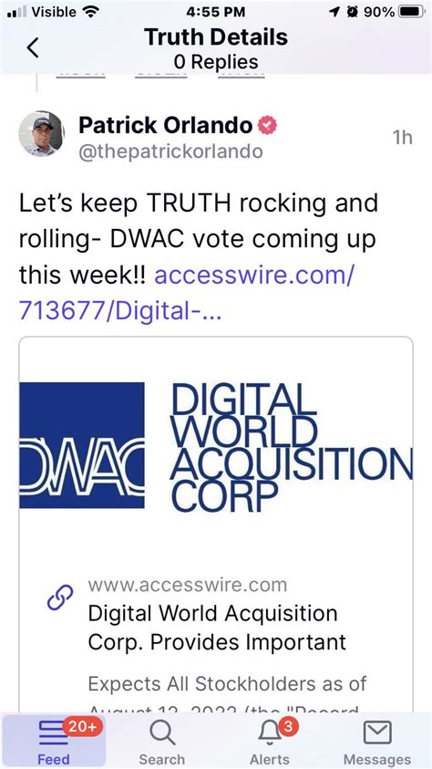 Patrick Orlando Truth R Dwac Research