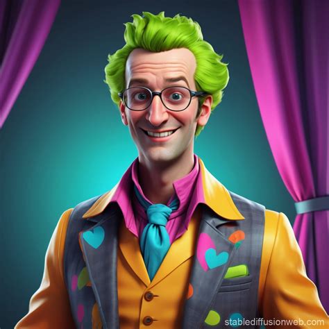 Goofy Game Character In Modern Studio Stable Diffusion Online