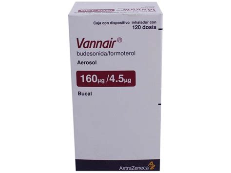 Astra Zeneca Vannair 16045 Mcg Aer 120 Dosis 120 H E B México