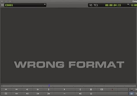 Human User Avid Mc 83 Gives Me A Wrong Format Error When Ama Linking A7s Mp4 Footage