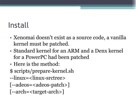 PPT Xenomais Porting On Processor NIOS II PowerPoint Presentation ID