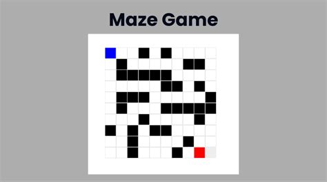 Maze Game Using Html Css And Javascript Foolishdev