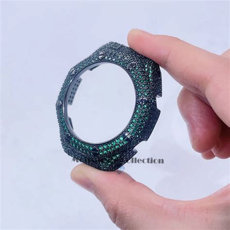 G Shock Ga2100 Black G Shock Custom Diamonds Iced G Shock Bezel G