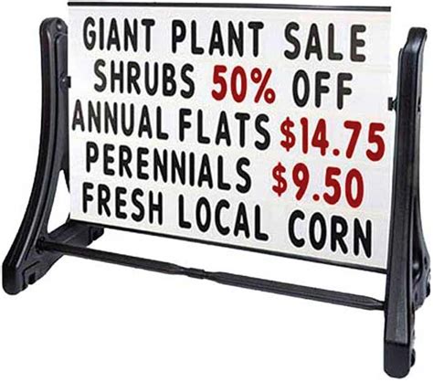 Amazon Com 36 X48 SWINGER Roadside Message Board Sign Office Products
