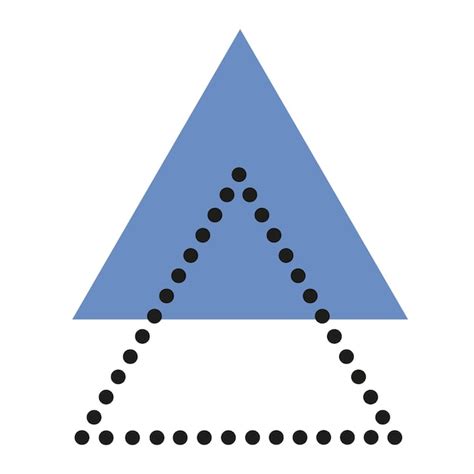 Premium Vector Abstract Triangle Dots Line Vector Illustration