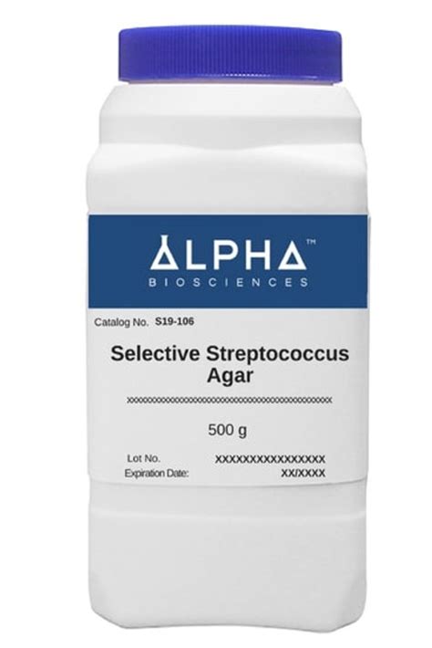 Selective Streptococcus Agar S19 106