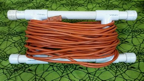 Pvc Extension Cord Holder In 2025 Extension Cord Tool Storage Diy