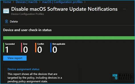 Disable MacOS Software Update Notifications Using Intune HTMD Blog