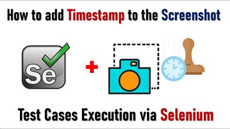 how to take screenshots and name file using timestamp in selenium