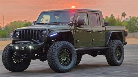 Dor Sarge Green Gladiator On 4 5 And 38s Jeep Gladiator Forum