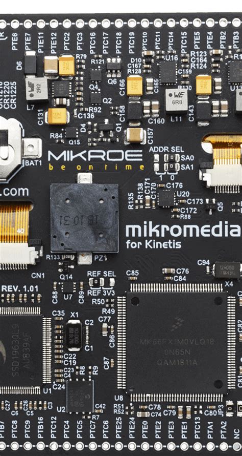 Mikromedia 5 Resistive With Mk66fx1m0vlq18 Mcu