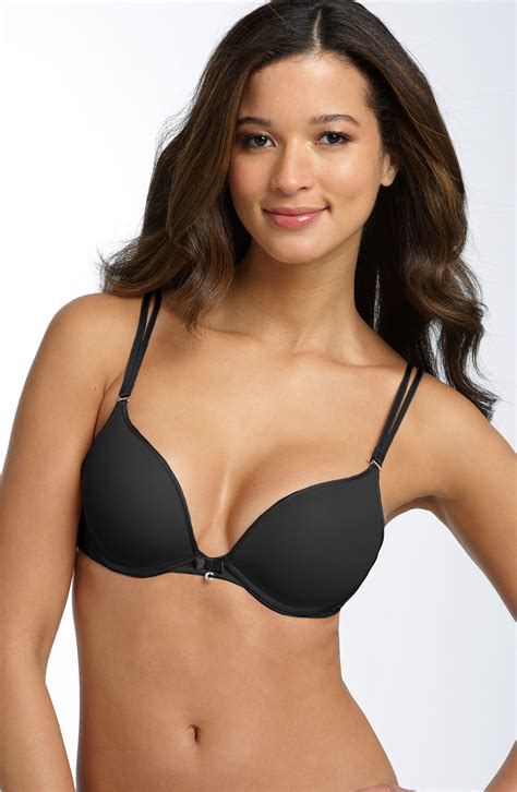 Chantelle Intimates Sublime Push-up Plunge Bra in Black | Lyst