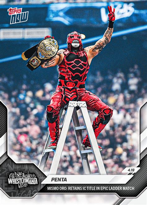 Penta 2026 Wwe Topps Now® Card 46