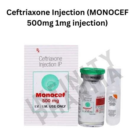 Ceftriaxone Injection Salcef 500mg 1 Gminjection At ₹ 140vial In Surat
