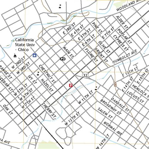 Chico Ca 2018 24000 Scale Map By United States Geological Survey Avenza Maps