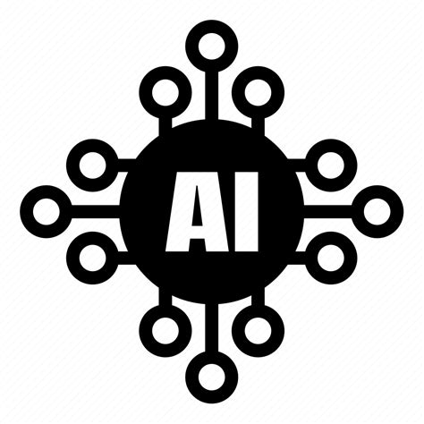 Ai Artificial Intelligence Chips Chip Cpu Processor Icon