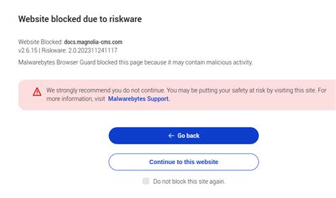 Domain Falsely Blocked Website Blocking Malwarebytes Forums