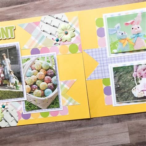Easter Scrapbook Pages Etsy