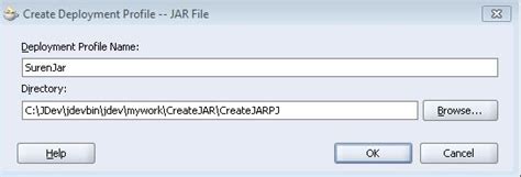Oracle Applications Surendranath Subramani How To Create Jar Using